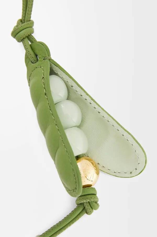 Loewe Pea Pod Charm - Spring Green/Spring Jade | Editorialist
